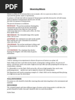 Laboratory Report Writing: Experiment 4: Cell Division | PDF | Mitosis ...