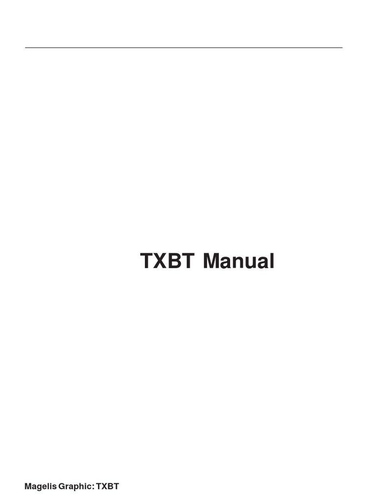 SCHNEIDER Magelis Graphic TXBT Manual | PDF | Programmable Logic Controller | Booting