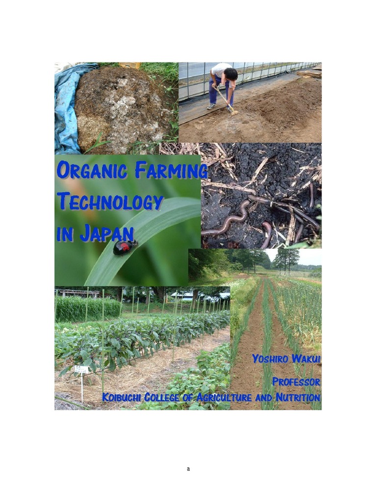 Organic Farming Technology in Japan | PDF | Compost | Organic Farming