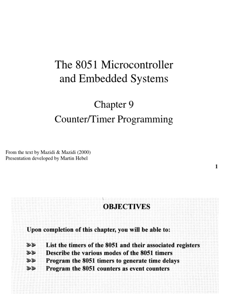 Chapter 9 Counter Timer Pdf Electronic Circuits Areas Of Computer Science