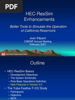 Advanced HEC-RAS Gate Strategies | PDF | Spillway | Simulation