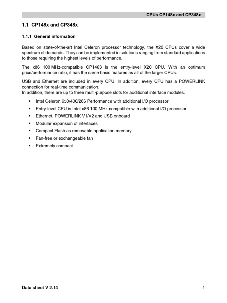 Manual StandardCPU | PDF | Booting | Central Processing Unit