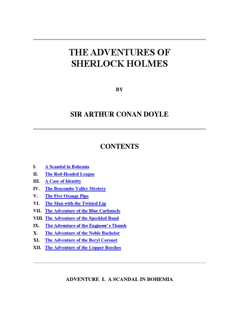 The Intriguing Case of the Masked Client: Sherlock Holmes Receives an ...