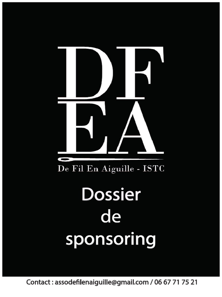 Dossier Sponsoring | PDF