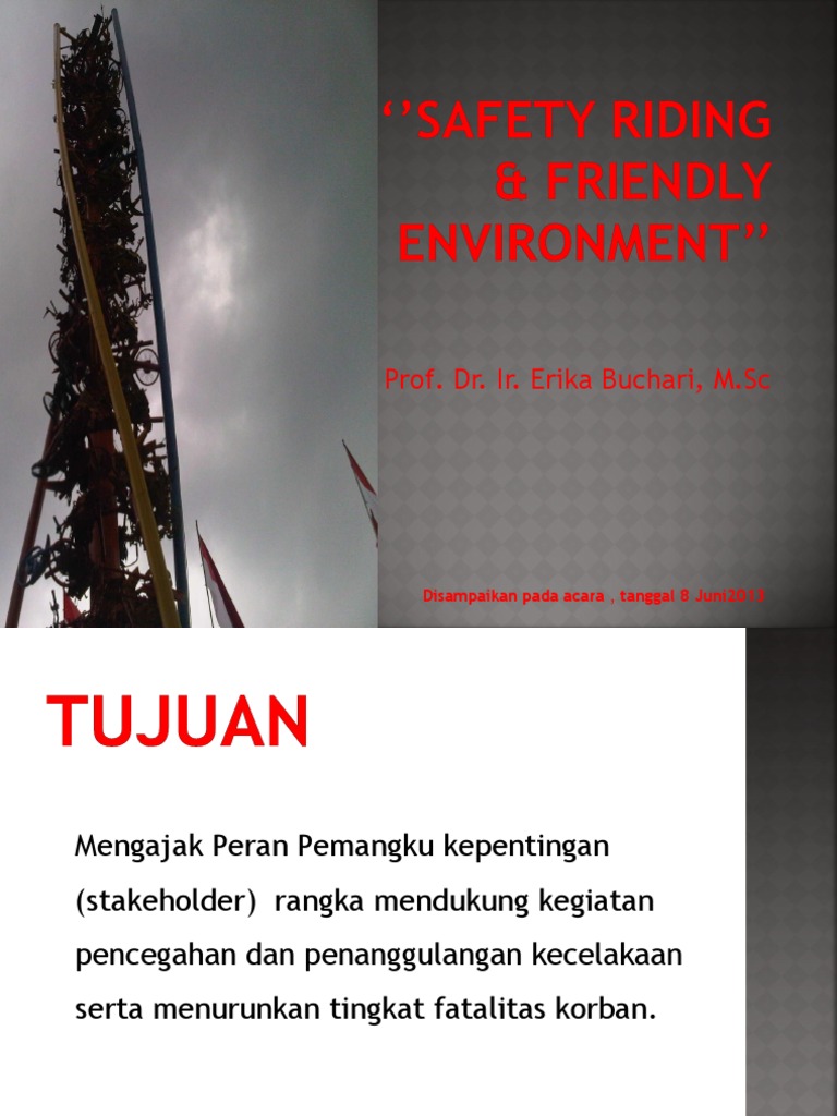 Presentasi Safety Riding Ok | PDF