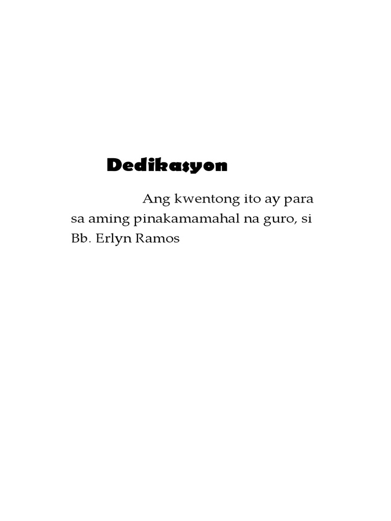 Nobela Filipino | PDF