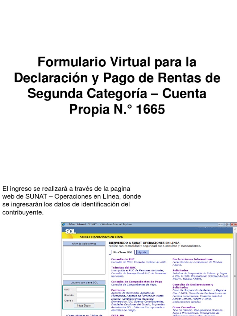 Present A Form Virtual 665 | PDF