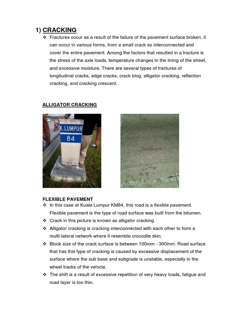 Type of Damage | PDF | Road Surface | Road