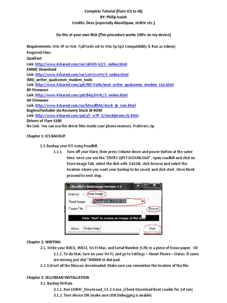 Complete Tutorial JB Update | Usb | Wi Fi