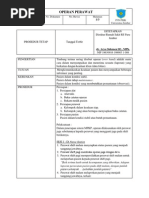 Sop Operan Shift Jaga Perawat 1 | PDF | Sains & Matematika