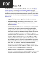 Back Scratch Test for Seniors' Flexibility | PDF | Wellness | Lifestyle