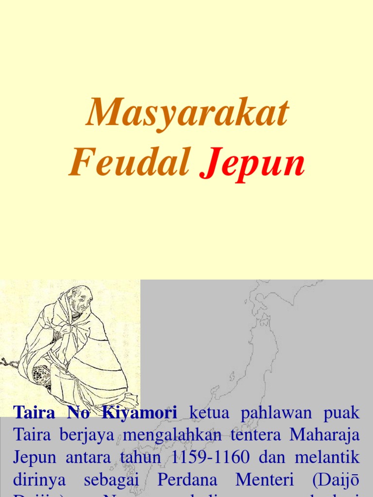 Feudalism Di Jepun | PDF | Shogun | Samurai