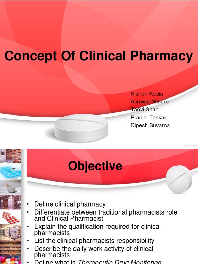 Concept of Clinical Pharmacy | PDF | Pharmacy | Clinical Trial