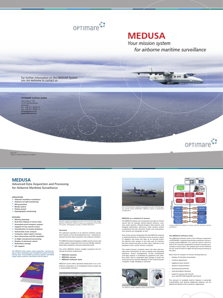 Brochure MEDUSA | PDF | Radar | Infrared
