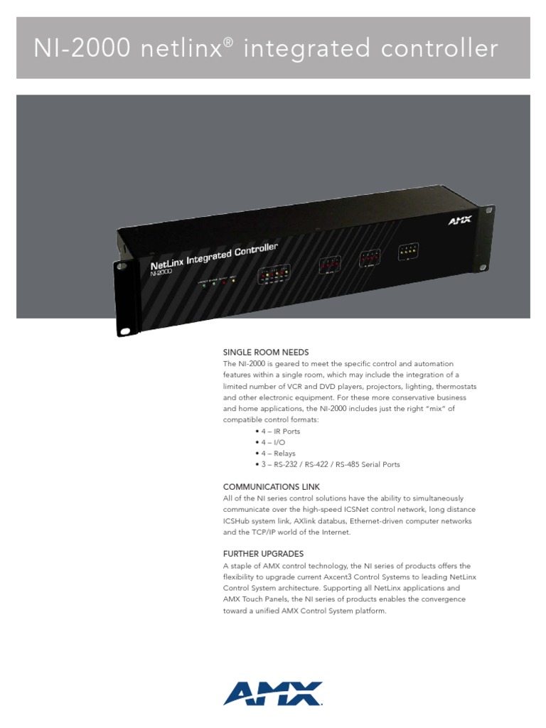 NI 2000.datasheet | PDF | Computer Hardware | Computing