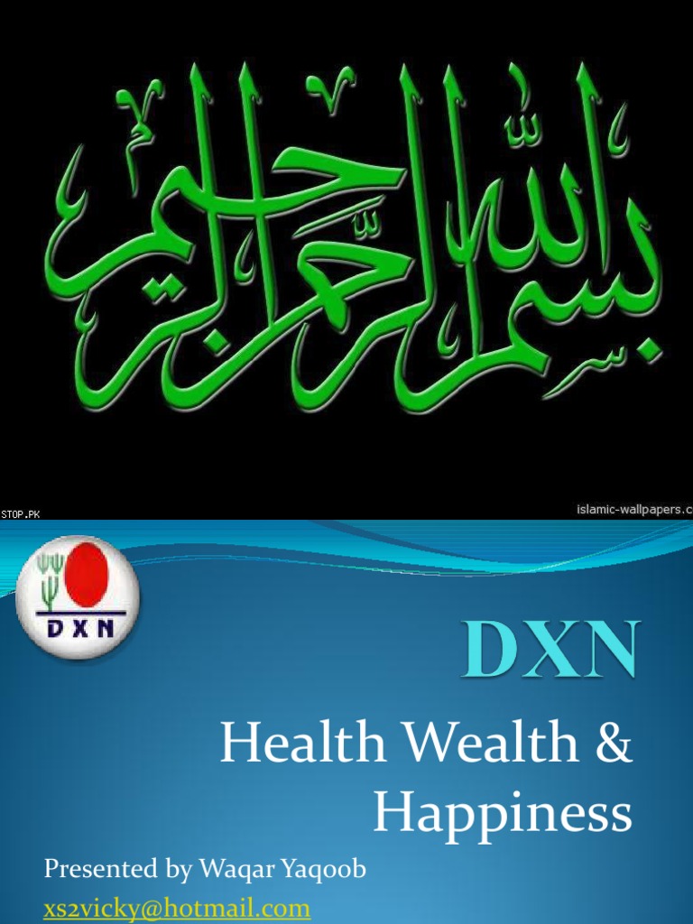 DXN Health and Wellness Overview | PDF | Wellness | Medical