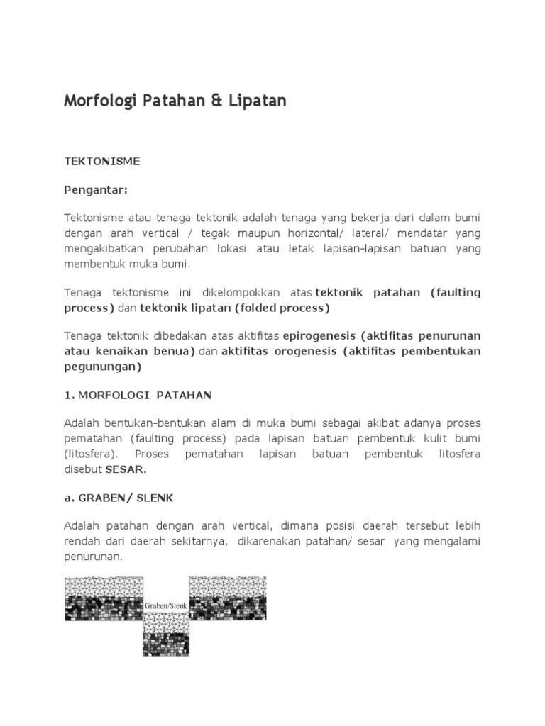 Morfologi Tektonik Bumi | PDF