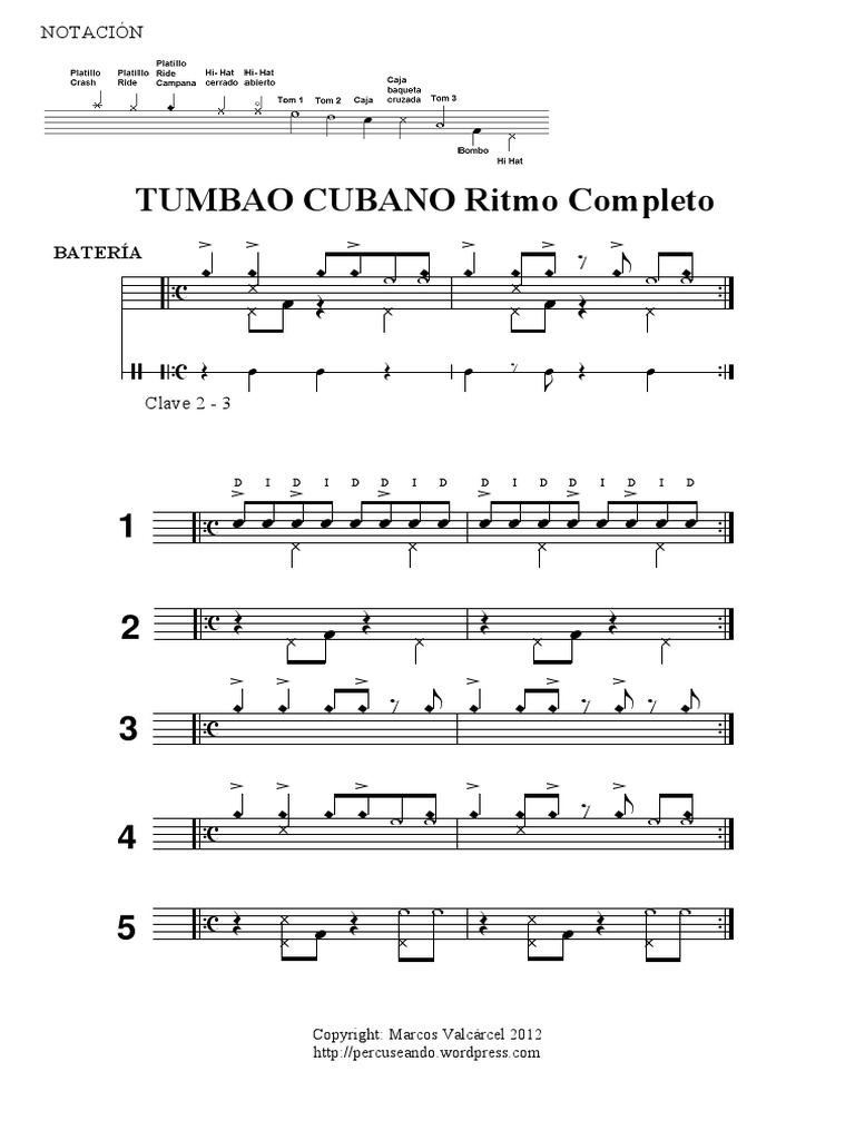 Tumbao Cubano Ritmo Completo