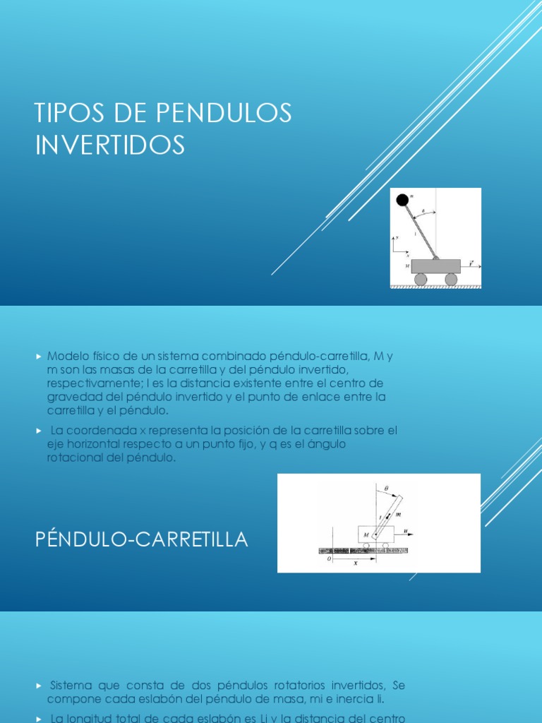 Tipos de Pendulos Invertidos | PDF