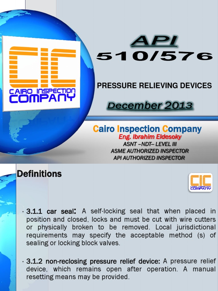 API RP-576 Inspection of Pressure-Relieving Devices | PDF | Valve | Corrosion