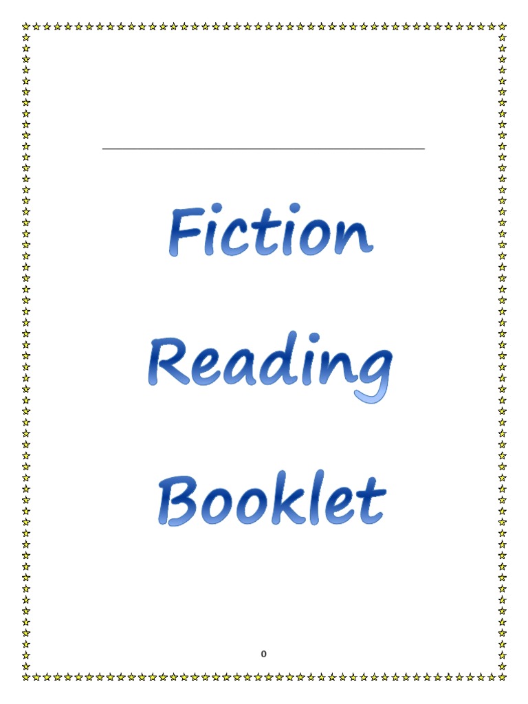Fiction Reading Booklet | PDF | Narration