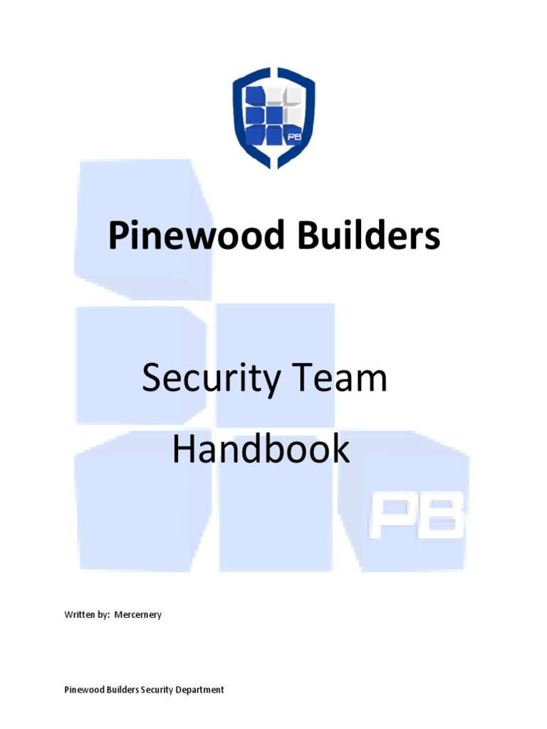 Pinewood Builders Security Department1 | PDF | Integrity | Government