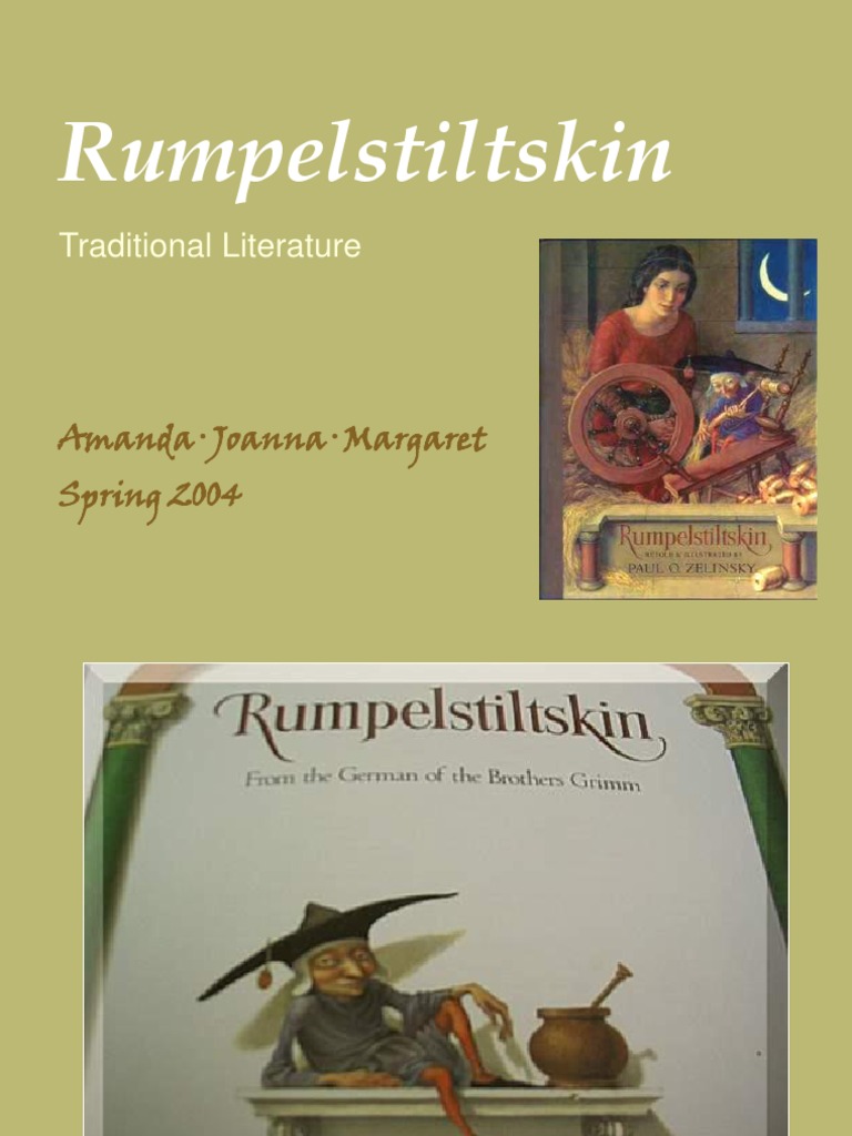 Rumpelstiltskin: Traditional Literature | PDF | Brothers Grimm | Rapunzel