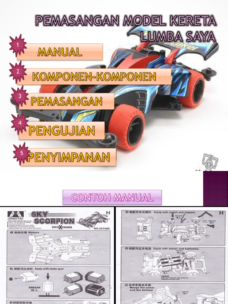 Kit Model Kereta Lumba | PDF