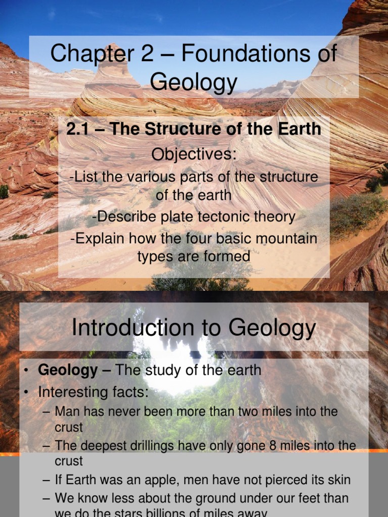 Foundations of Earth's Geology Explained | PDF | Mantle (Geology ...