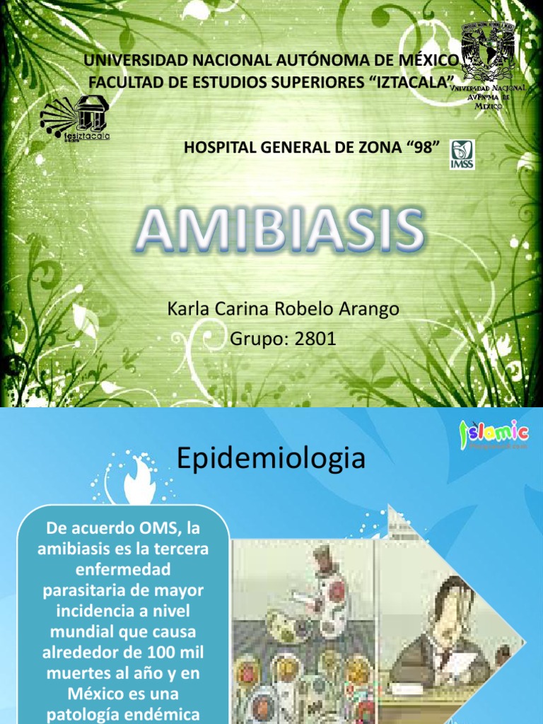 Amibiasis COMPLETA | PDF | Medicina | Medicina CLINICA