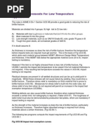 ASME Impact Test Requirements Overview | PDF | Chemistry | Metals
