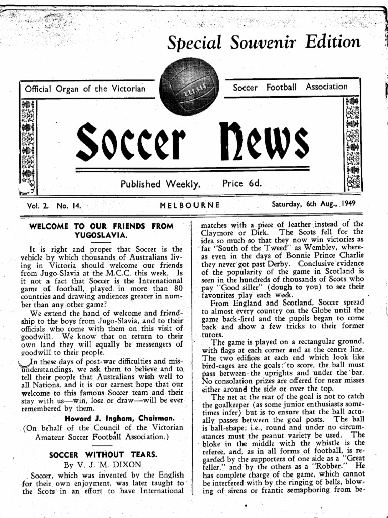 Occ R: Special Souvenir Edition | PDF | Football Codes | Teams