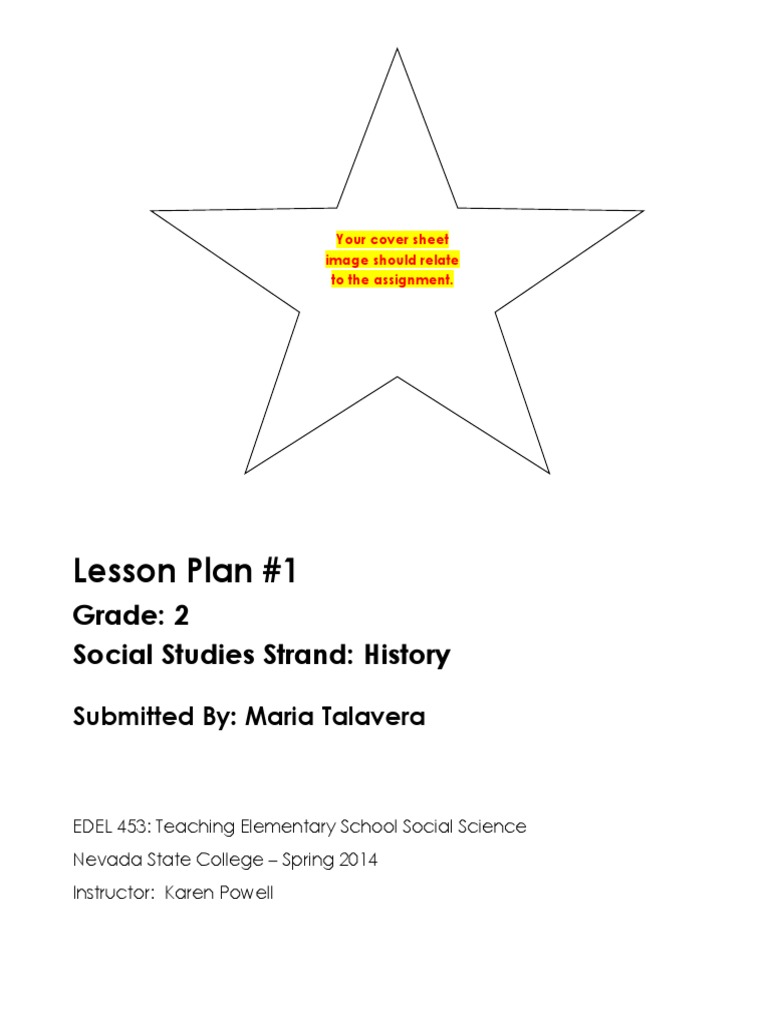 Lesson Plan #1: Grade: 2 Social Studies Strand: History | PDF | Marco ...