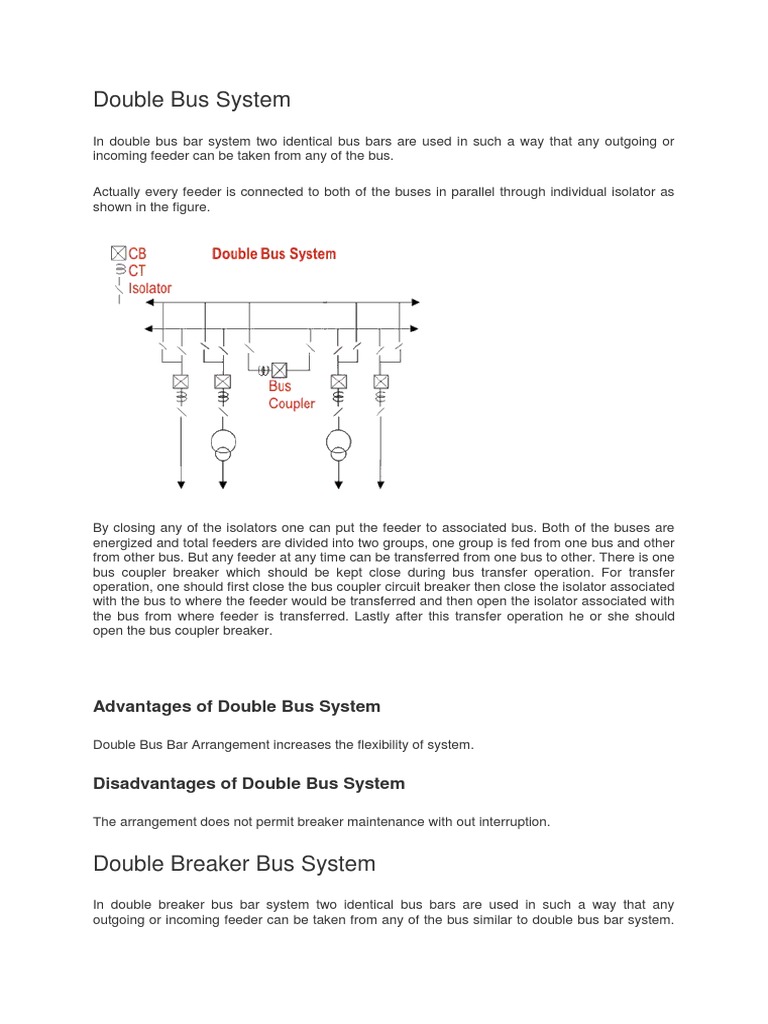 Bus and Breaker Arrangement | PDF | Manufactured Goods | Electromagnetism