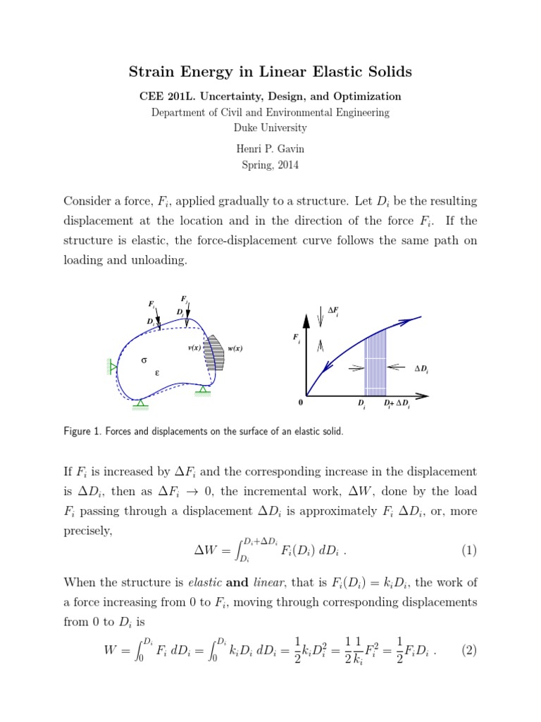 Strain Energy | Deformation (Mechanics) | Bending