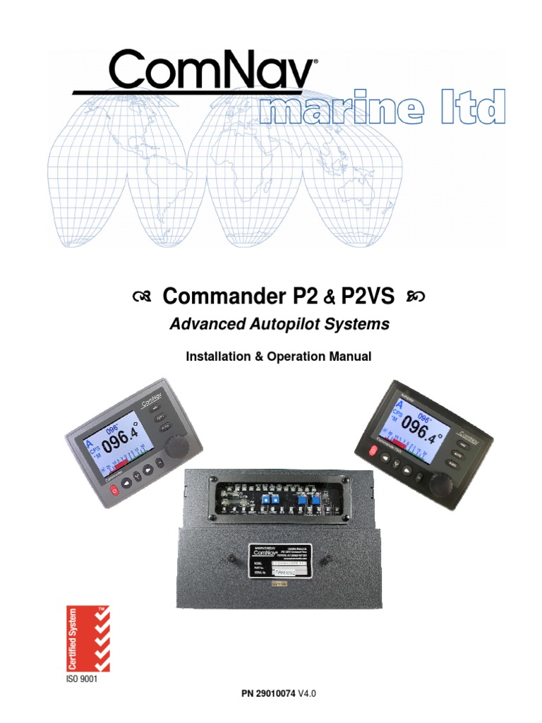ComNav Commander P2 Installation and Operation Manual | PDF | Compass ...