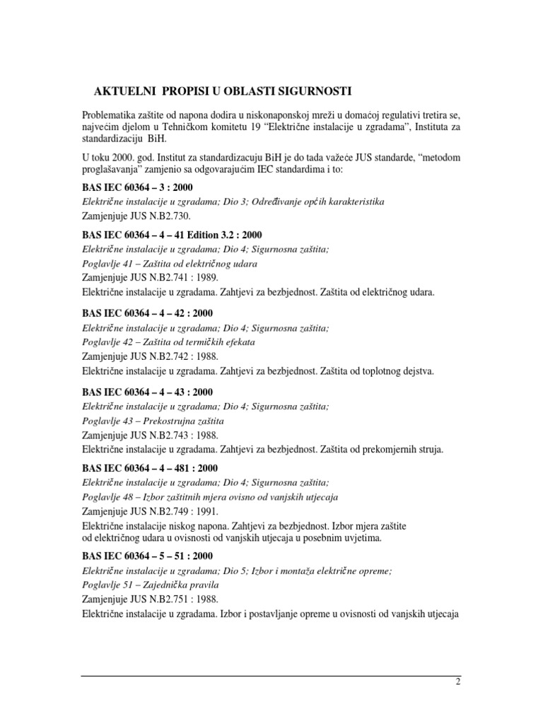 El - Instalacije Propisi | PDF