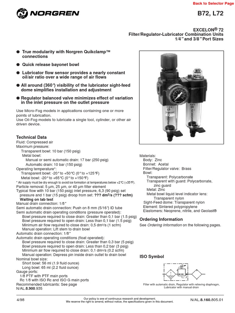 C72H Norgren | PDF | Chemical Engineering | Mechanical Engineering
