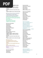 Lyrics of Maynila and NCR Hymns | PDF