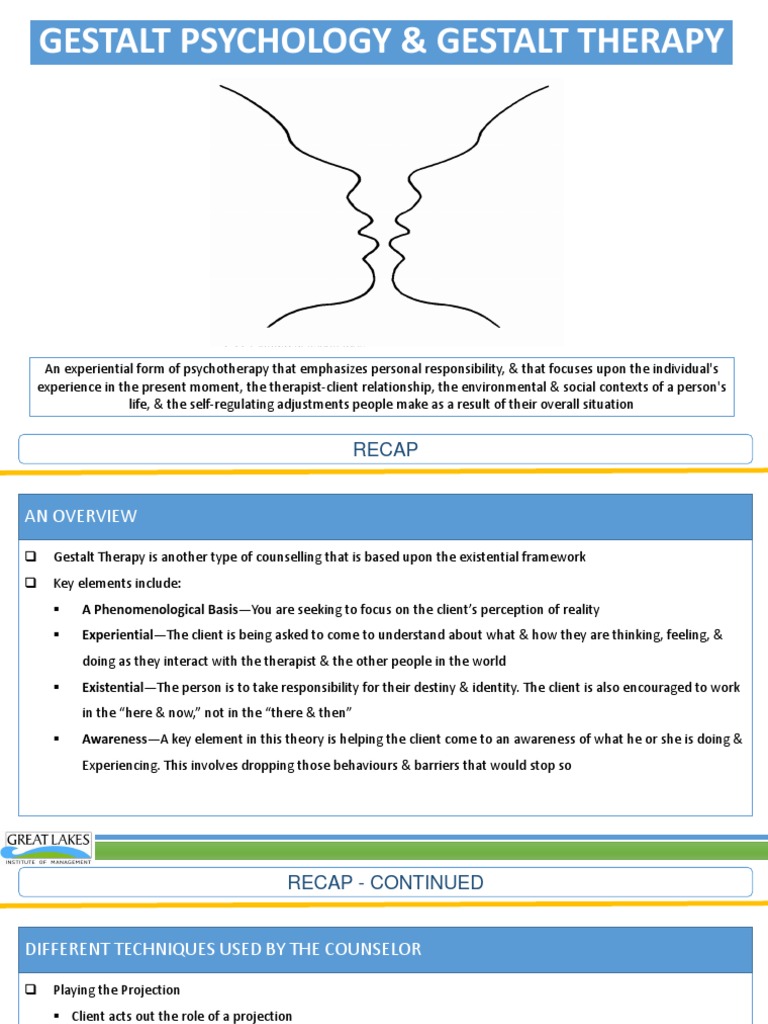 Gestalt Case Study - Group 2 | PDF | Gestalt Therapy | Psychotherapy