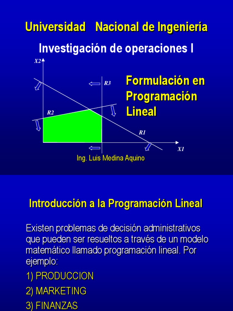 Concurso UNI | PDF | Programación lineal | Microsoft Excel