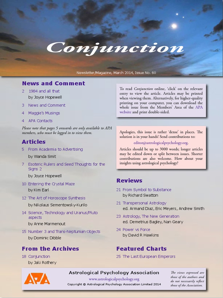 Cj60 Public Part | PDF | American Psychological Association | Astrology