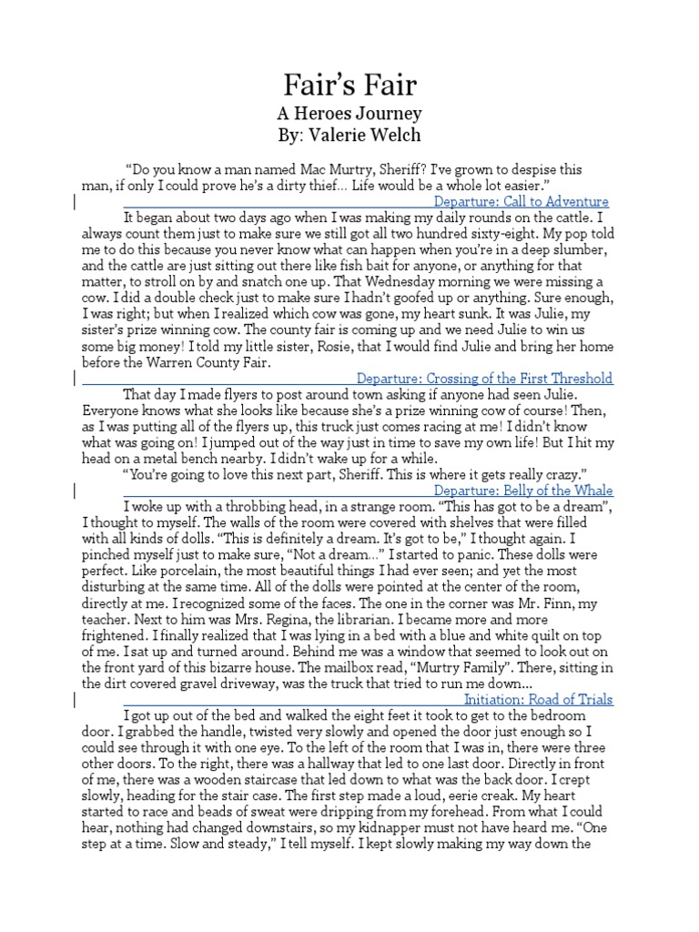Jack Robbins English Story | PDF | Nature