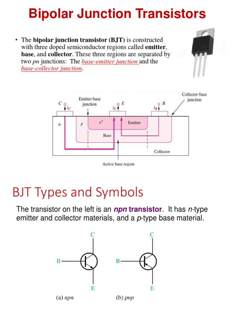 BJT Basics for Electronics Engineers | PDF | Bipolar Junction Transistor | Transistor