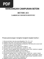 Sni Mix Design Beton 2012 | PDF