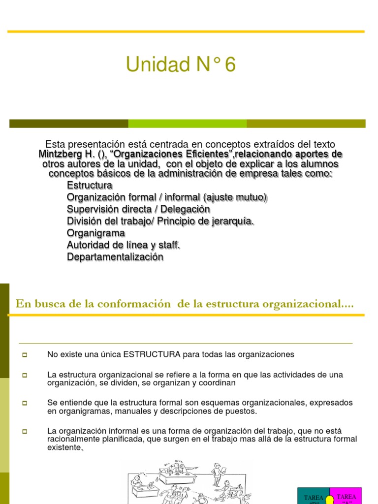 Estructura y Procesos de La Organización | PDF | Gestión de recursos ...