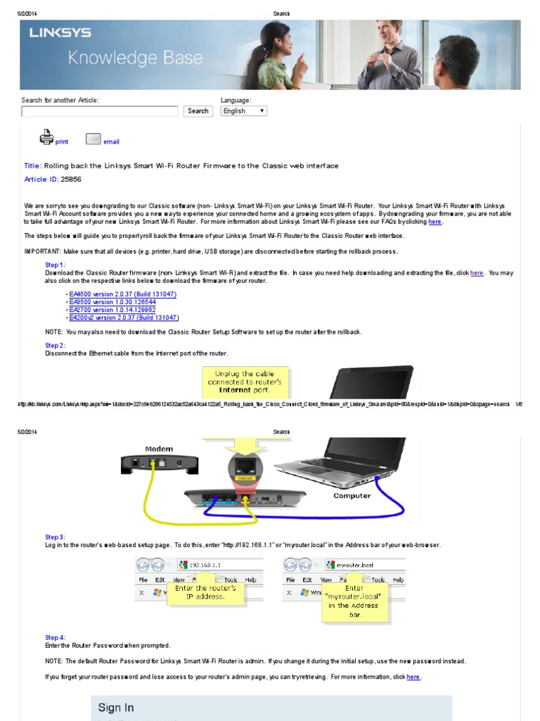 CambiarFirmware de Smart Wifi A Classic | PDF | Wi Fi | Router (Computing)