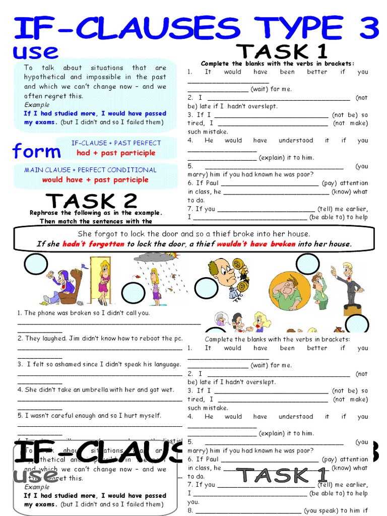 If Clauses 3 | PDF | Perfect (Grammar) | Morphology