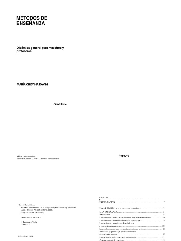 Davini | PDF | Crecimiento personal y profesional | Arte