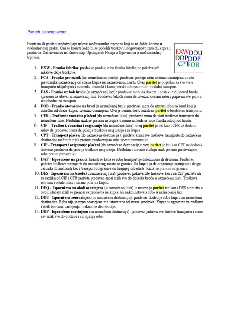 Pariteti Za Neupućene | PDF